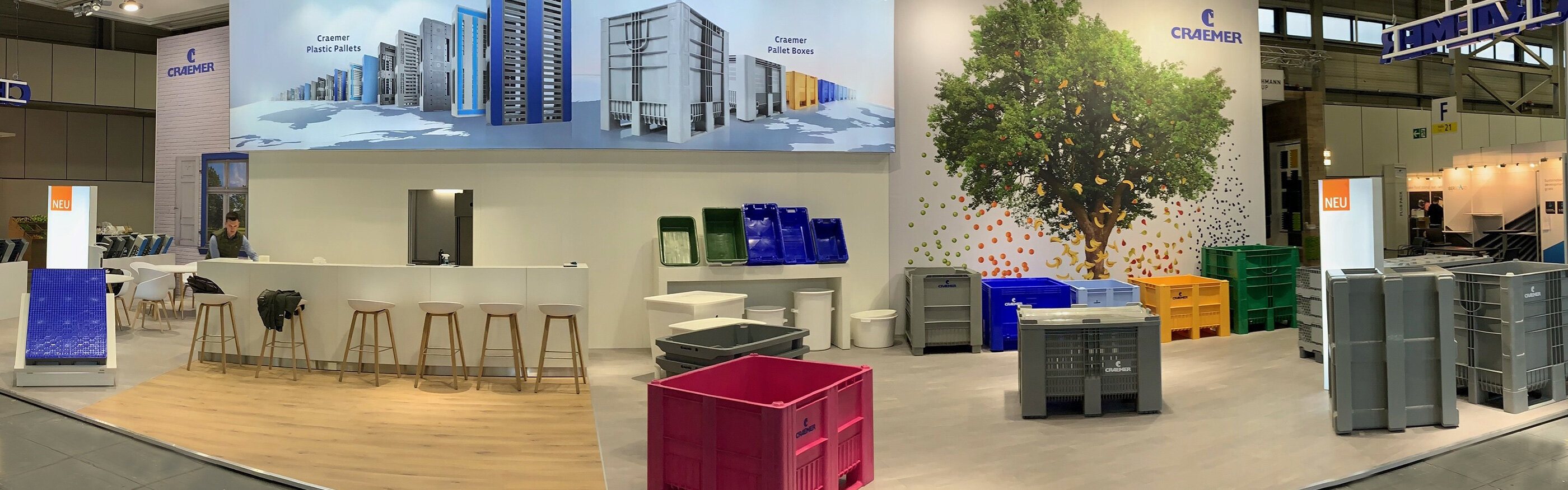 Craemer UK: Plastic pallets, wheelie bins & more